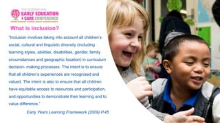Building a Shared Vision of Inclusion | PDF