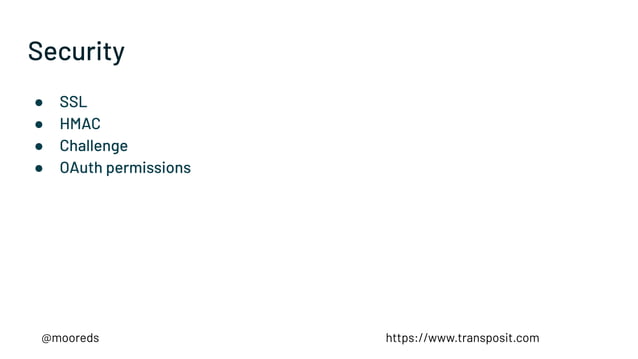 Building a slackbot | PPT