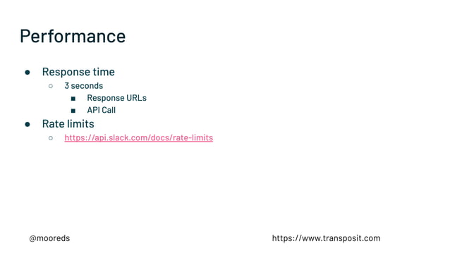 Building a slackbot | PPT