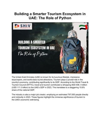 Building an Intelligent Tourism Framework in UAE with Python | PDF ...