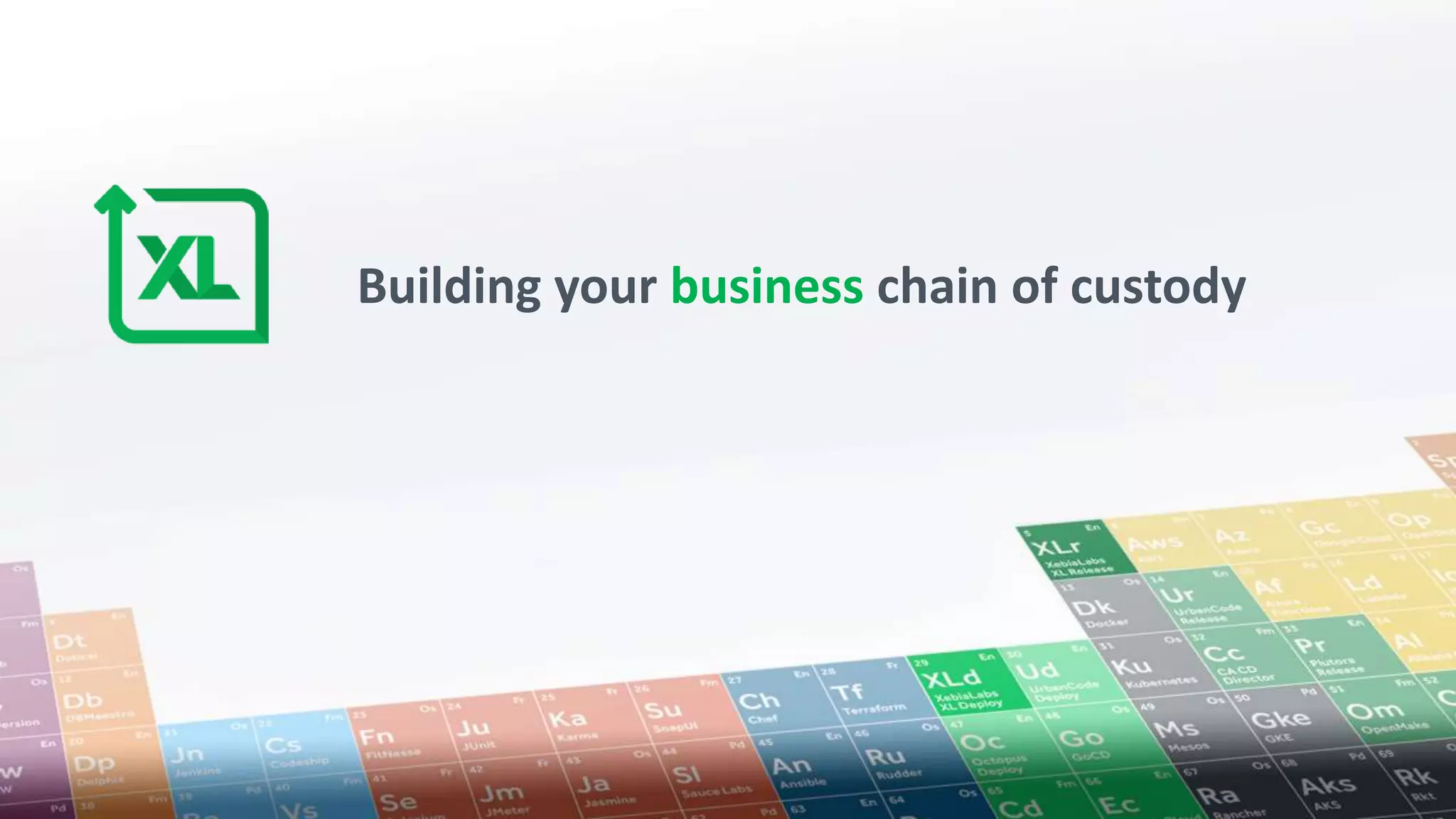 Building a Software Chain of Custody: A Guide for CTOs, CIOs, and Enterprise DevOps Teams | PPT