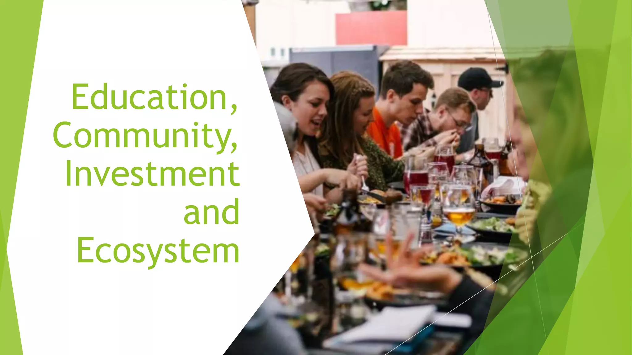 Building a Startup Ecosystem | PPT