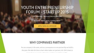 Building a Startup Ecosystem | PPT