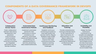 Building a Strong Data Governance Framework for DevOps | Software ...