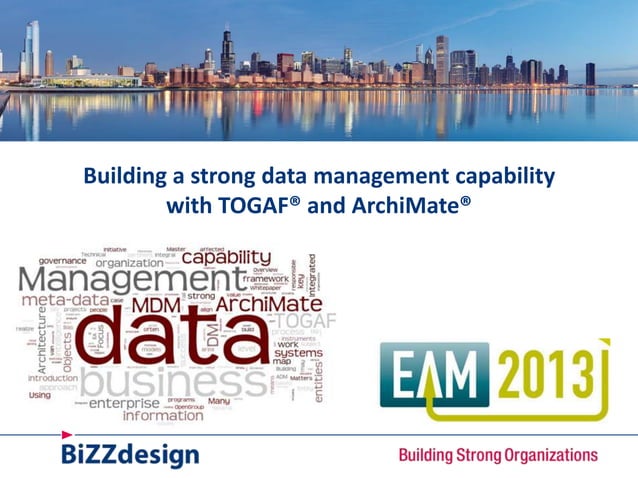Building a strong Data Management capability with TOGAF and ArchiMate ...
