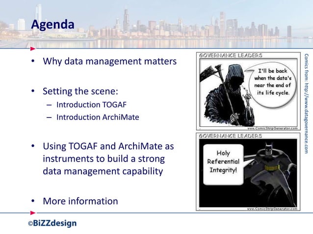 Building a strong Data Management capability with TOGAF and ArchiMate ...