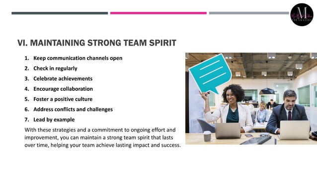 BUILDING A STRONG TEAM SPIRIT FOR A LASTING IMPACT.pdf | Business ...