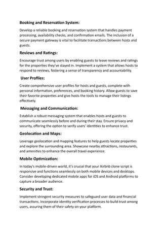 Building A Successful Airbnb Clone Script 1 Pdf