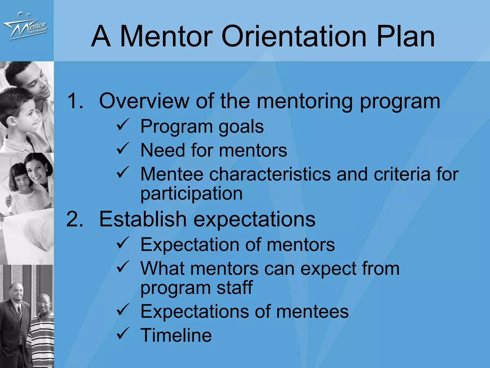 Building a Successful Mentoring Program: Orientation and Training | PPT