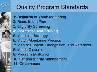 Building a Successful Mentoring Program: Orientation and Training | PPT