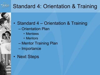 Building a Successful Mentoring Program: Orientation and Training | PPT