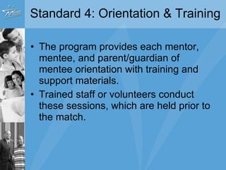 Building a Successful Mentoring Program: Orientation and Training | PPT