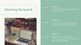 9 step formula - Building a sustainable career | PPT