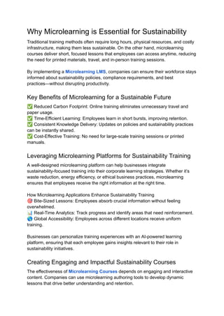 Building a Sustainable Future with Microlearning _ MaxLearn.pdf