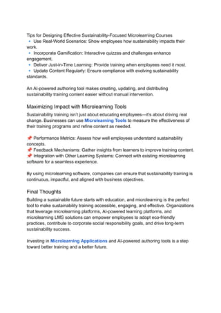Building a Sustainable Future with Microlearning _ MaxLearn.pdf