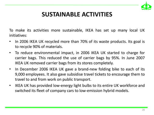 ikea sustainable supply chain case study
