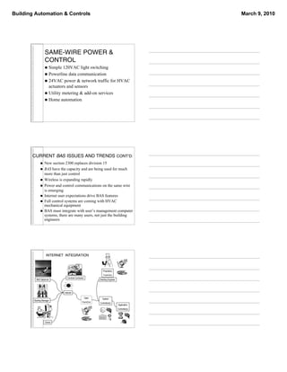 Building automation & controls | PDF