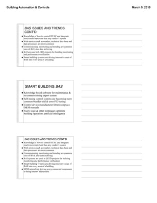 Building automation & controls | PDF