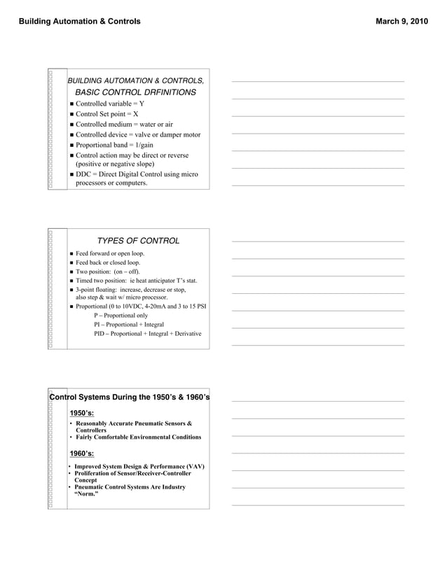 Building automation & controls | PDF