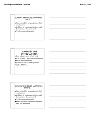 Building automation & controls | PDF