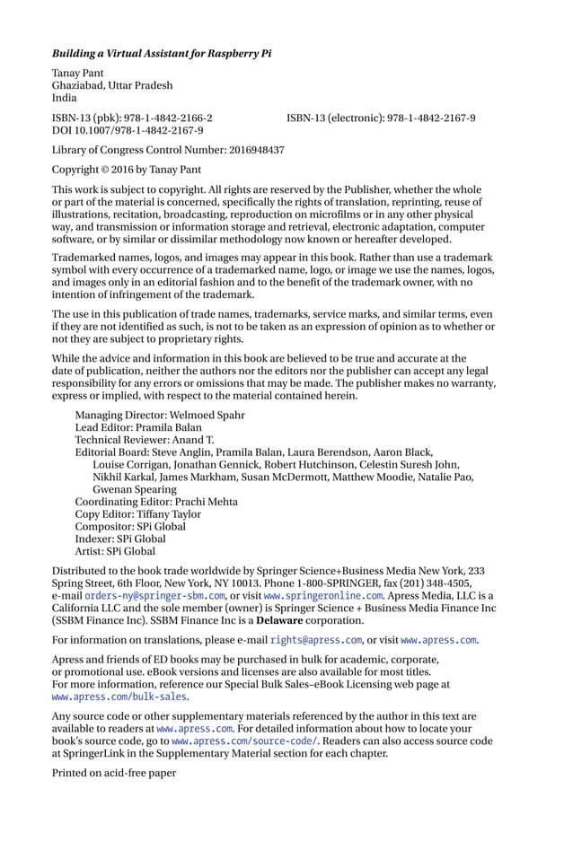 Raspberry pi: Construyendo un asistente virtual para raspberry pi por ...