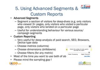Building a Web Analytics Framework that Works | PPT