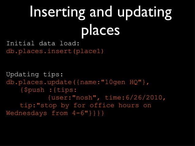 Building A Web Application With Mongo Db Ppt 