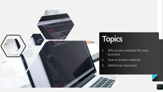 Building a Business Website | PPTX