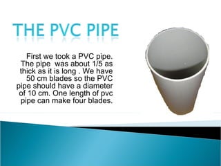 Building a wind turbine | PPT