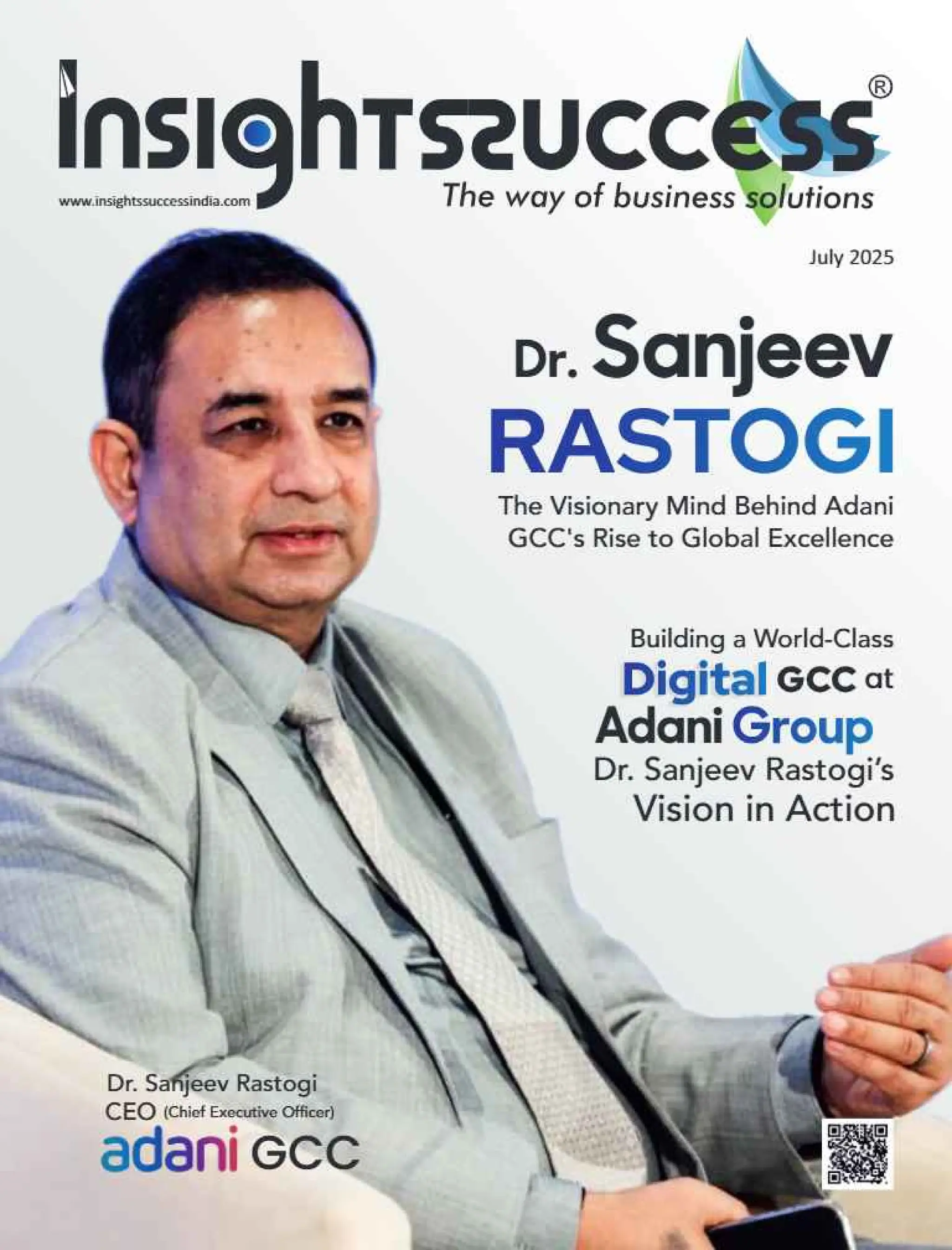 Building a World- Class Digital GCC at Adani Group Dr Sanjeev Rastogi's ...