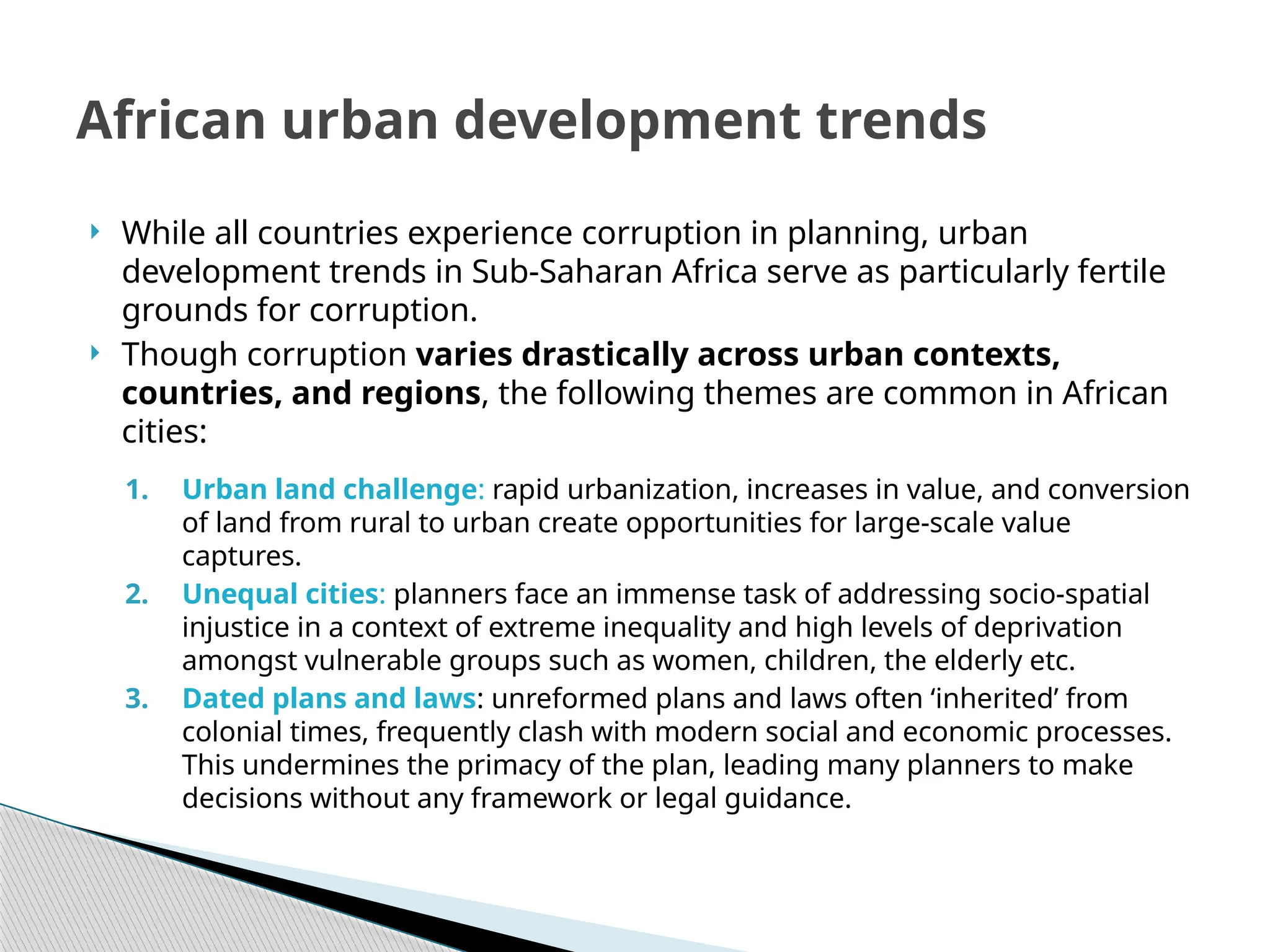 Major issues and dynamics of corruption in urban planning.pptx