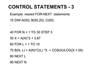 Building blocks 2 | PPT | Programming Languages | Computing
