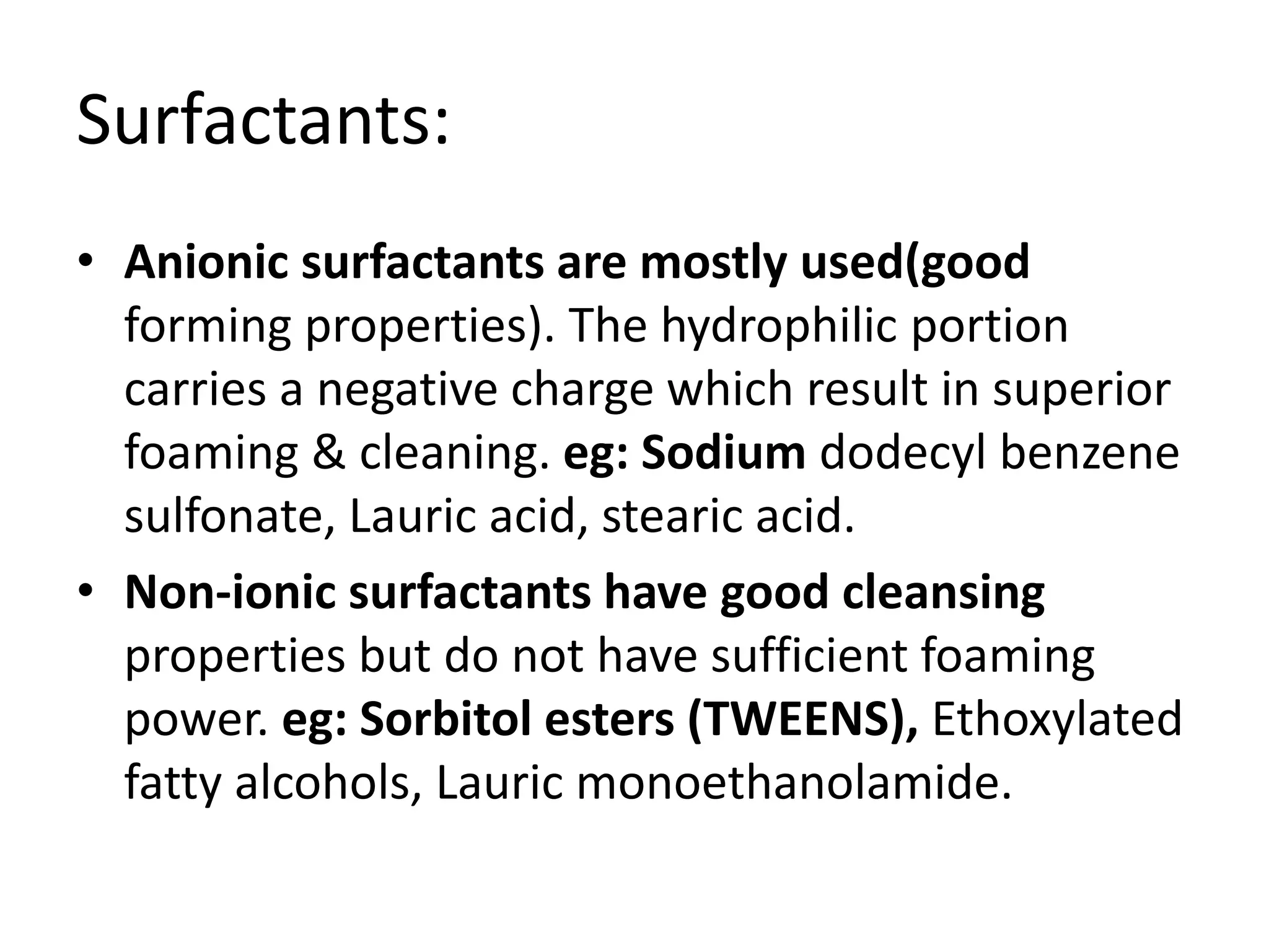 Building blocks for formulation shampoo and toothpaste | PPTX