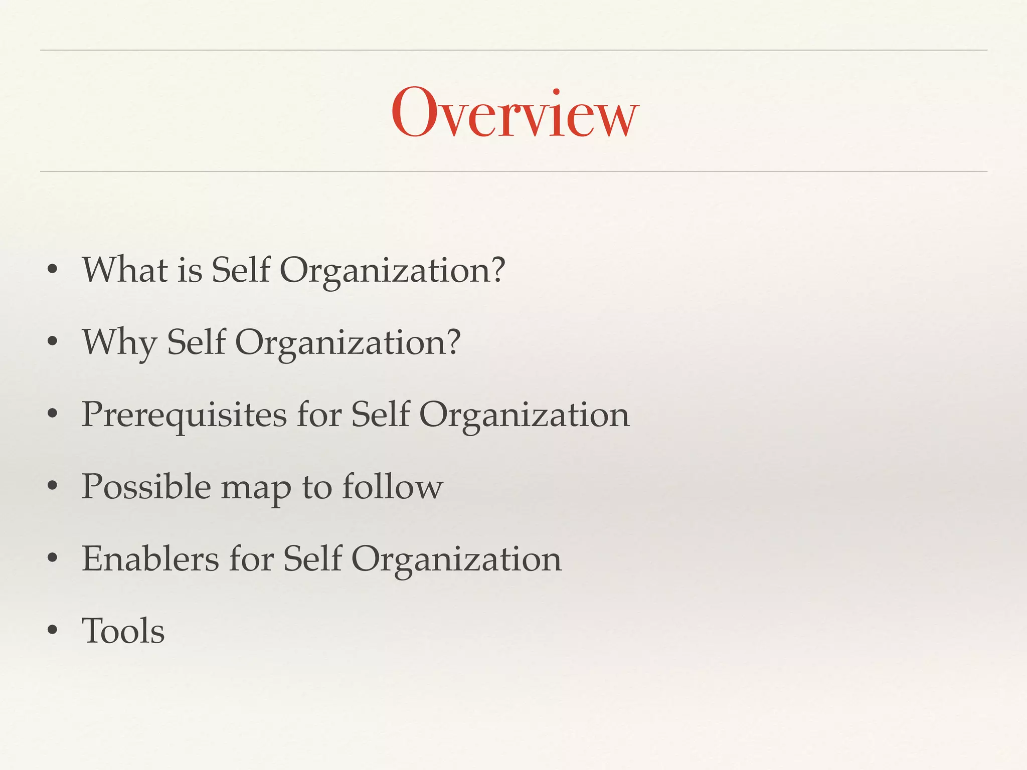 Building Blocks for Self Organization | PDF