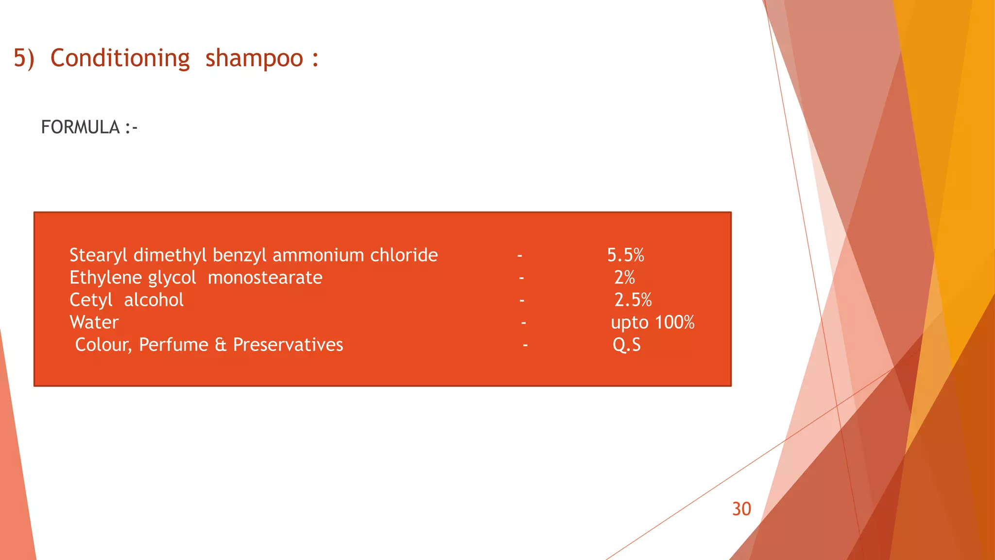 Building blocks of different product formulations of cosmetics | PPTX