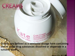 Building blocks of cream and shampoo diksha ppt | PPT