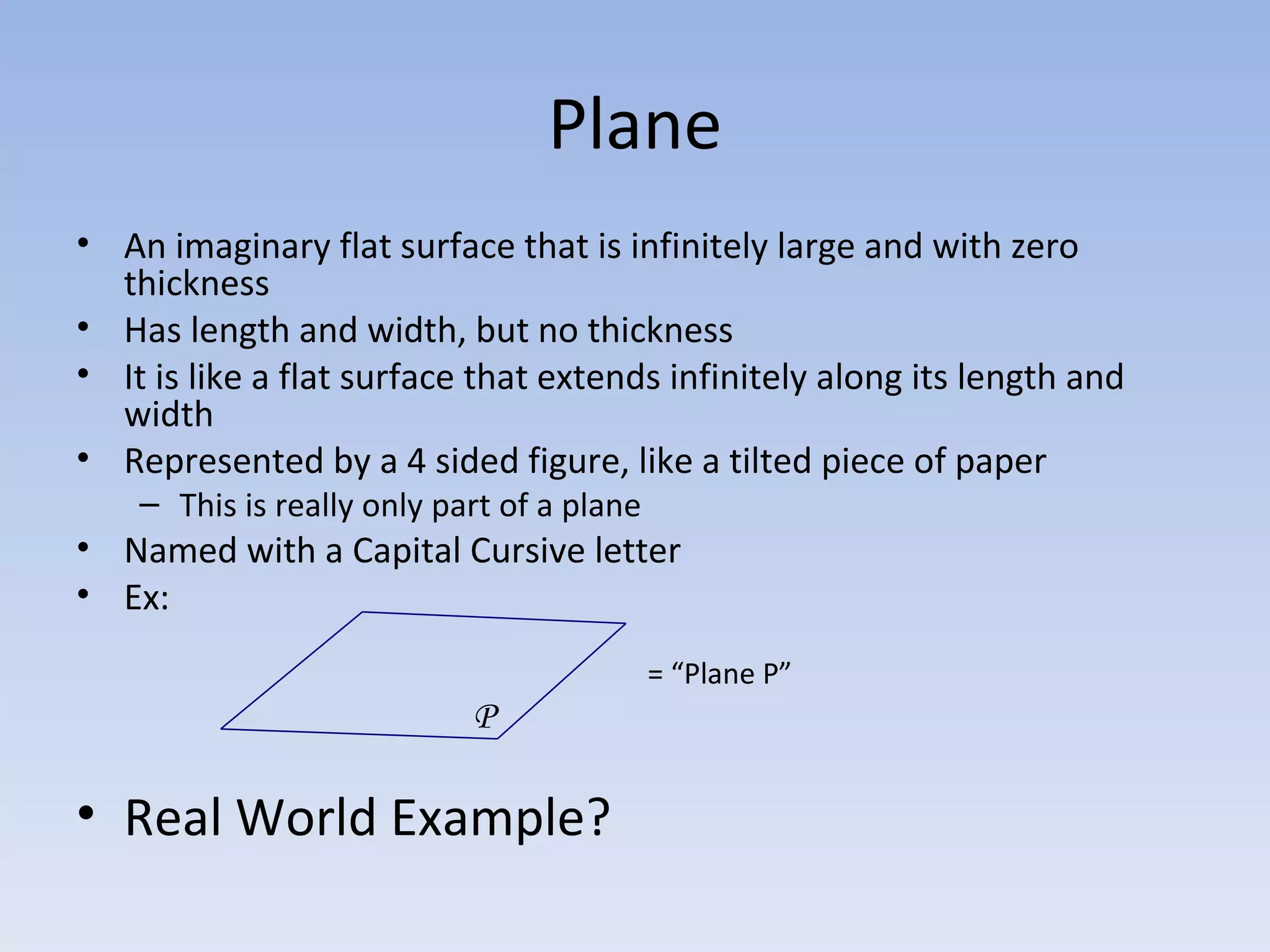 Building Blocks Of Geometry | PPT