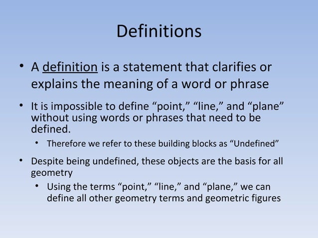 Building Blocks Of Geometry | PPT | 3-D Graphics | Computer Software ...