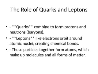 Building_Blocks_of_Matter konsep dasar fisika test | PPT
