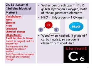 Building blocks of matter g3 | PPTX