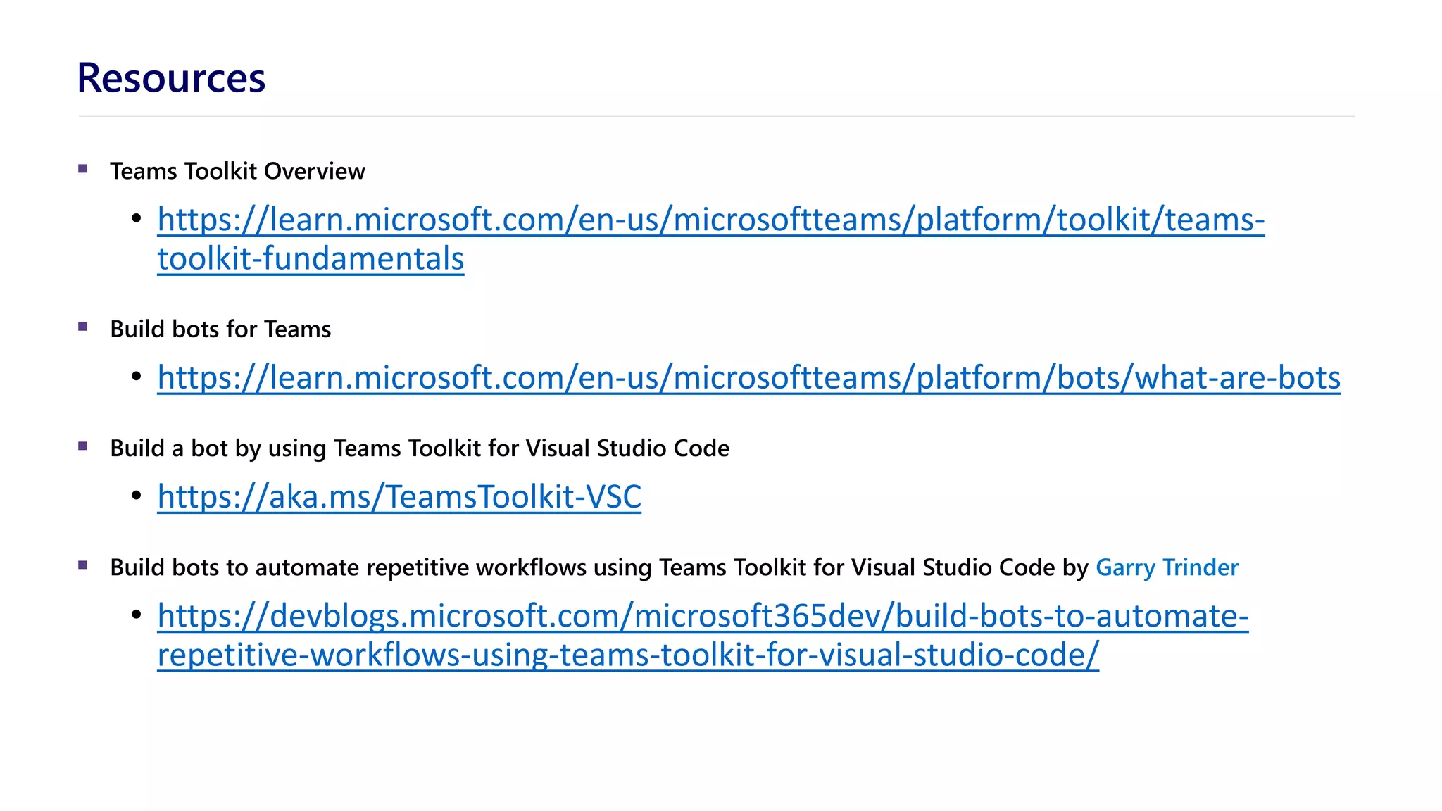 Building Bots with Teams Toolkit | PPTX