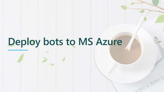 Building Bots with Teams Toolkit | PPT