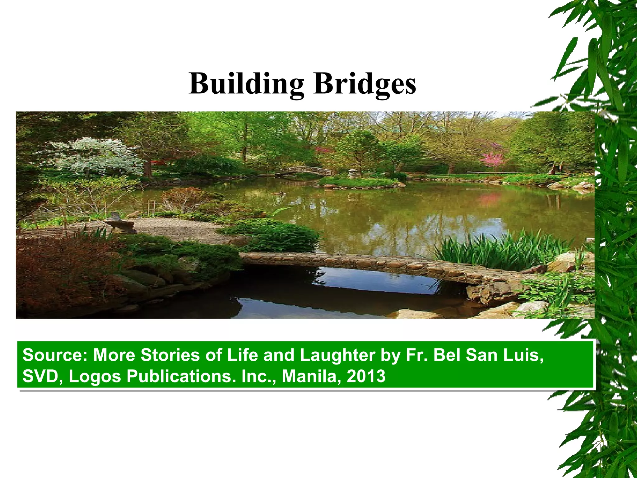 Building bridges | PPT