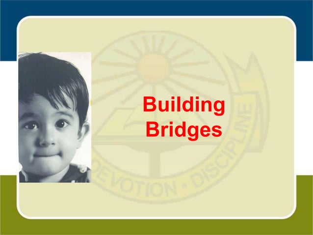 Building bridges - school to collage | PPT