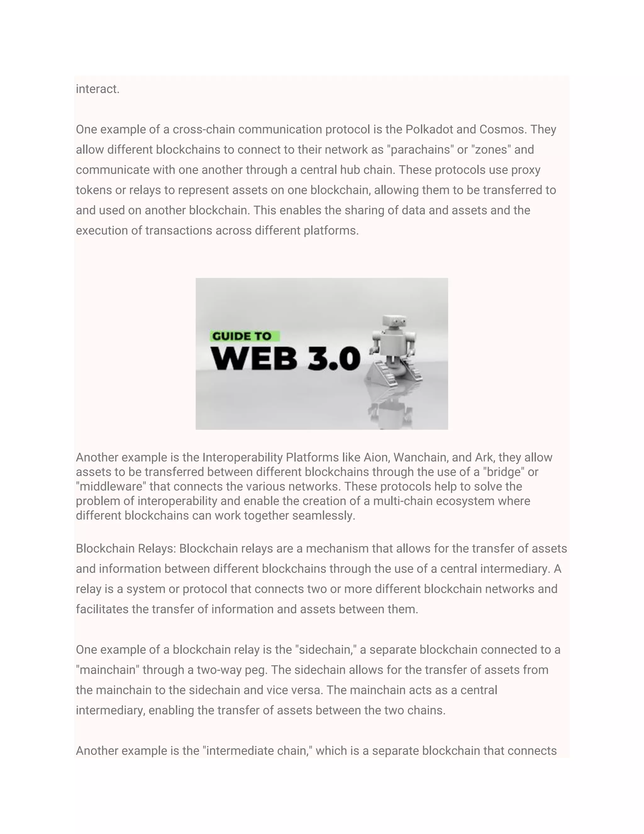 Interoperability in Blockchain | PDF