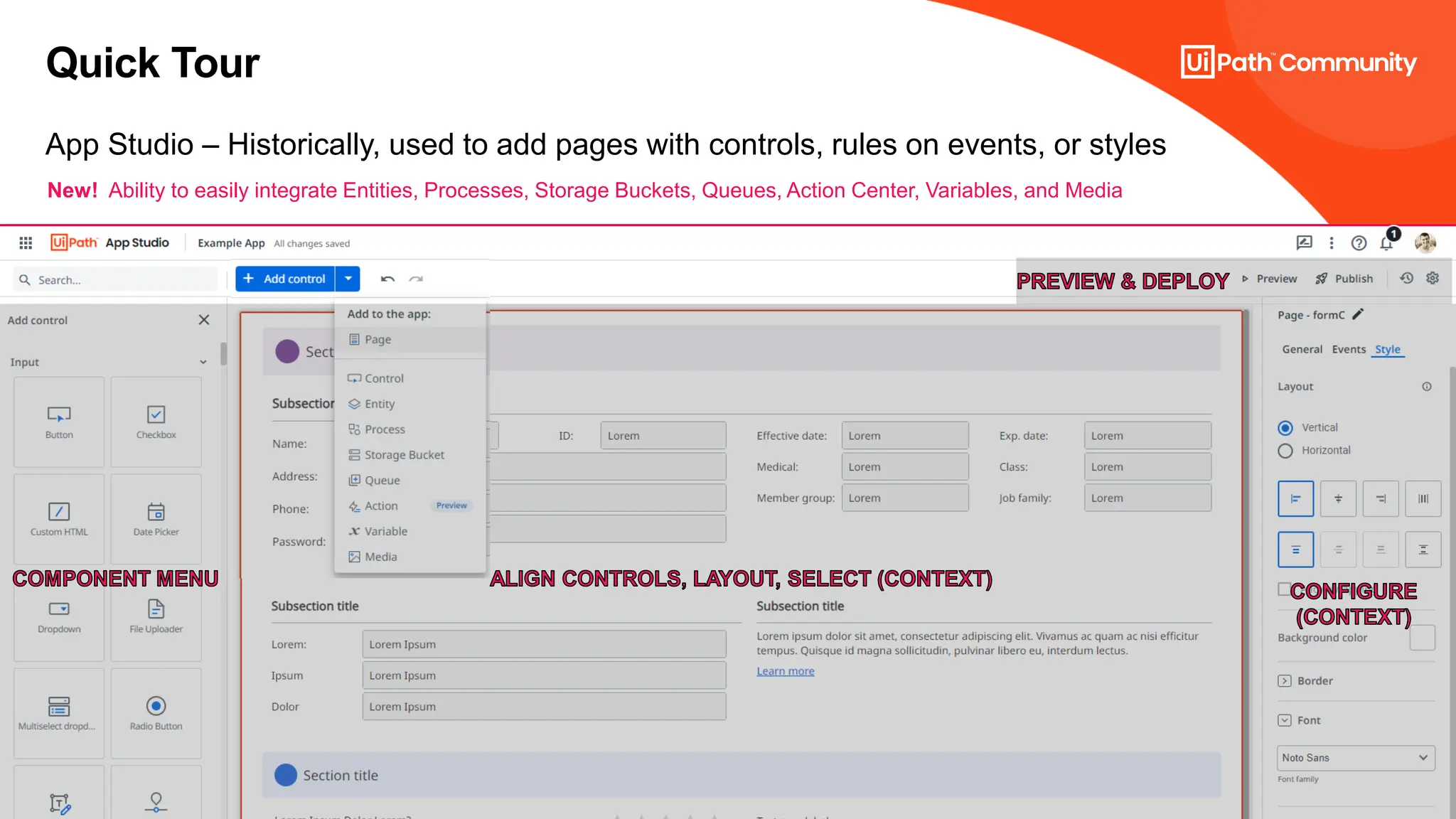 Building Bridges: Merging RPA Processes, UiPath Apps, and Data Service ...