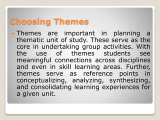 Building bridges across disciplines in basic education | PPT