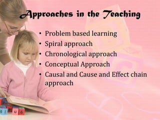 principles/approaches/strategies of teaching/learning social studies ...