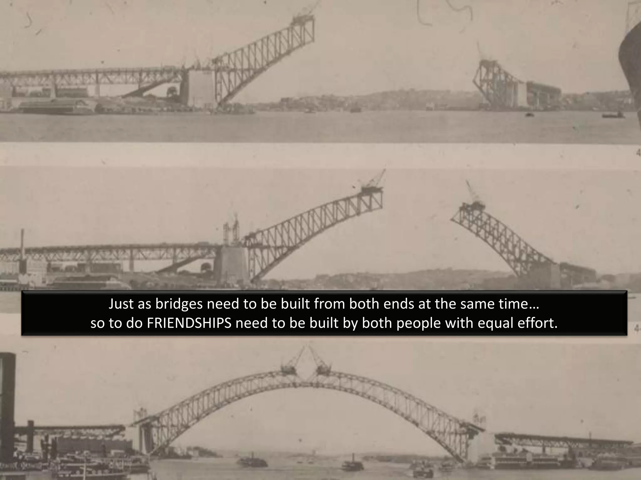 BUILDING BRIDGES OF FRIENDSHIP 2 | PPTX