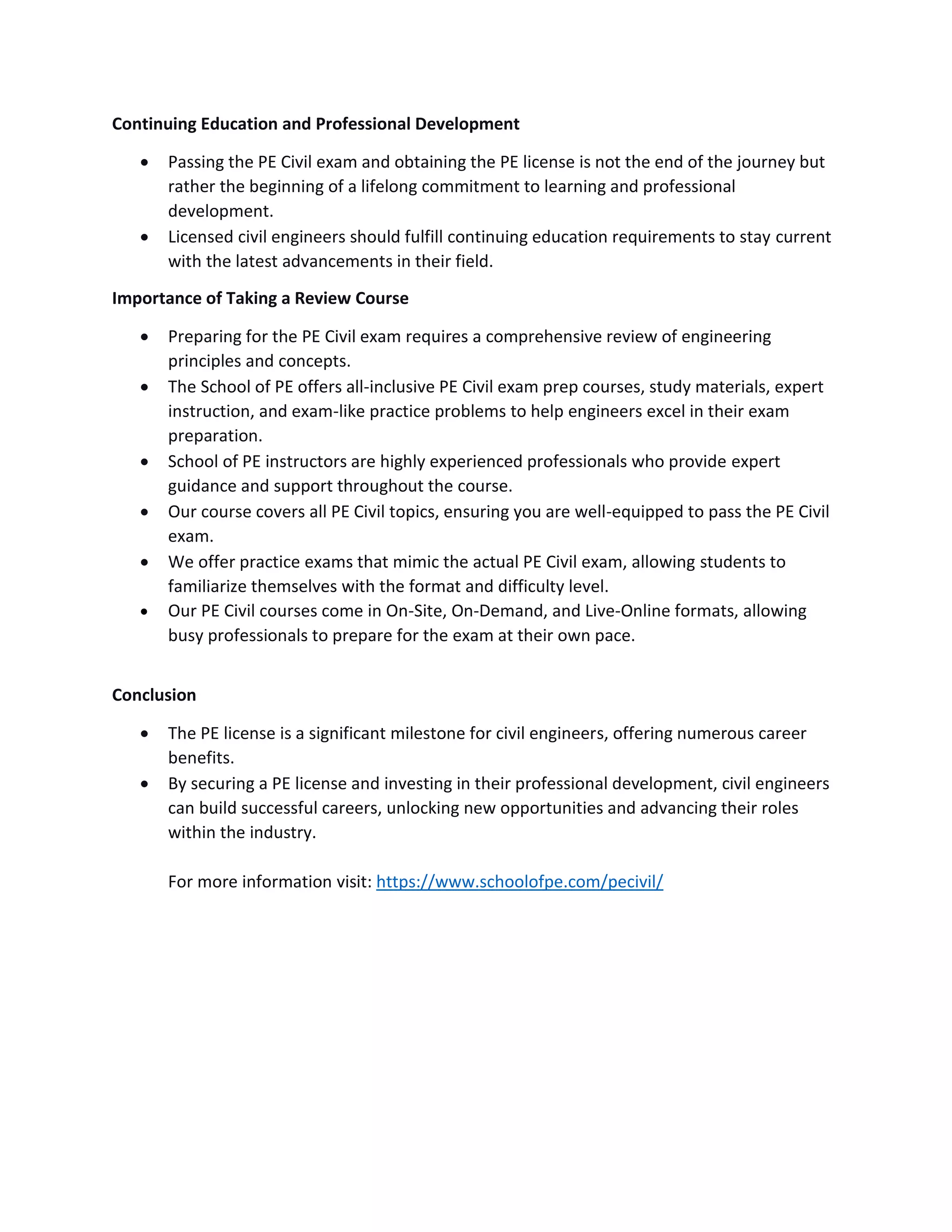 Building Bridges to Success How a PE License Can Benefit Civil ...